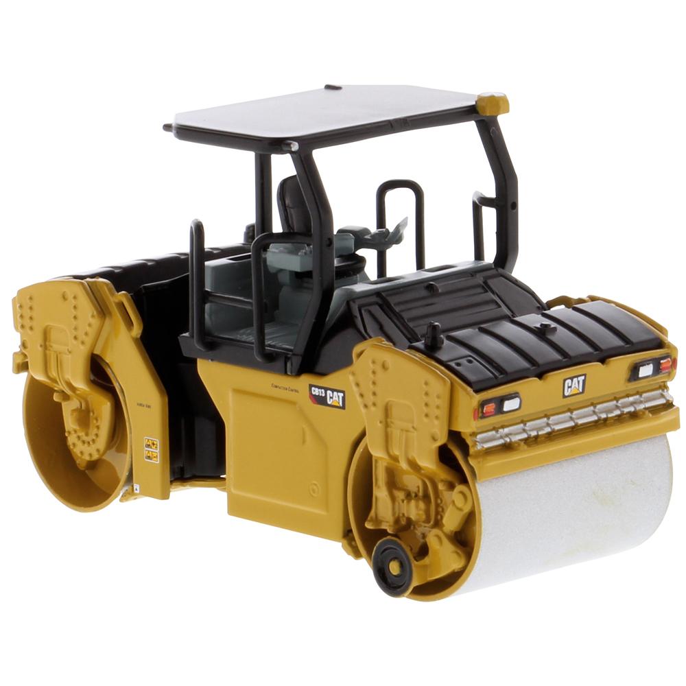 1:64 Cat® CB-13 Tandem Vibratory Roller with ROPS, Metal Construction ...