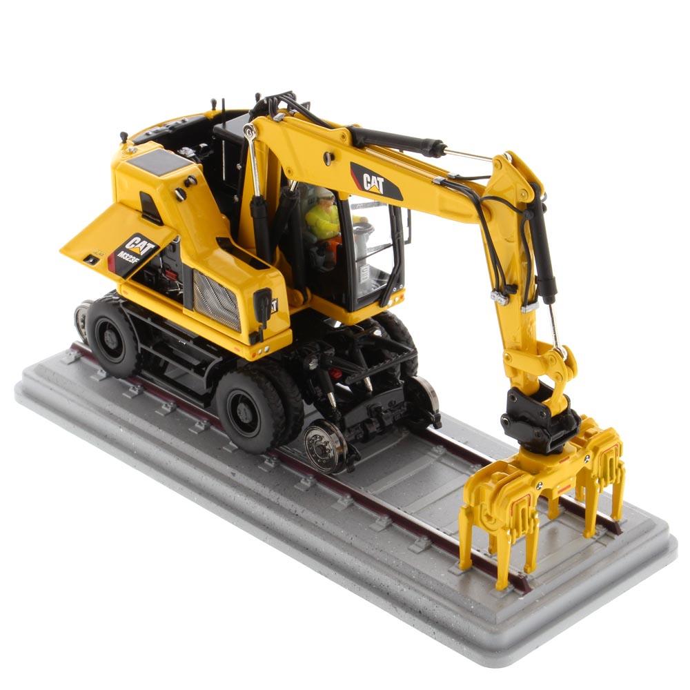 1:50 Cat® M323F Railroad Wheeled Excavator - Safety Yellow Version Hig ...